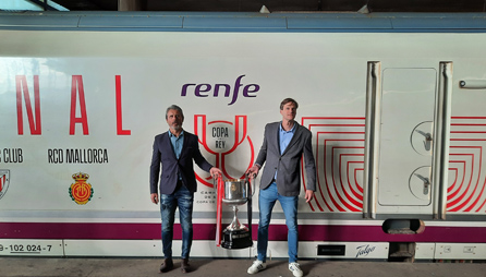 Renfe, un año más, Tren Oficial de la Copa del Rey